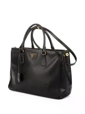 Prada Galleria Double Zip Tote Bag