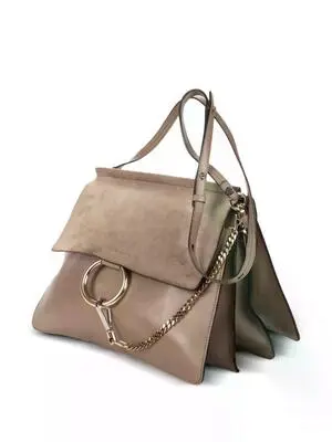 Chloé Medium Faye Shoulder Bag - Grey