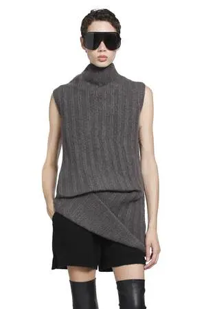 Rick Owens Tower Babel Top - Grey