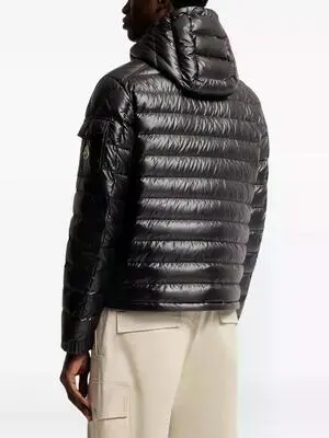Moncler Lauros Hooded Short Down Jacket
