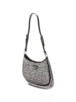 Prada Cleo Crystal-embellished Handbag