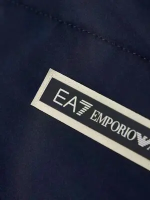 EA7 Logo-tape Padded Jacket