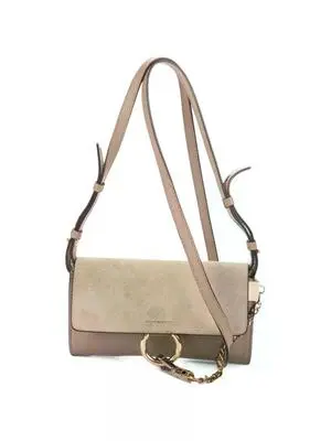 Chloé Mini Faye Shoulder Bag - Neutrals