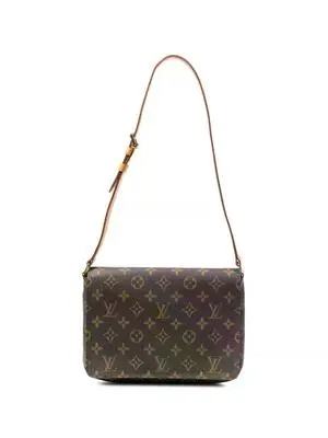 LOUIS VUITTON Musette Tango Shoulder Bag - Brown