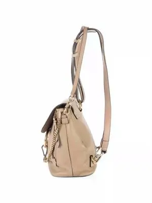 Chloé Mini Faye Leather Backpack