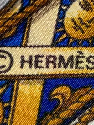 Hermès Les Tambours Scarf