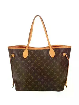 LOUIS VUITTON Neverfull Mm Tote Bag - Brown