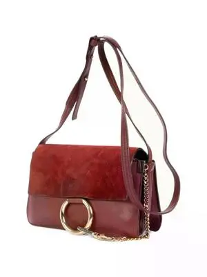 Chloé Small Faye Shoulder Bag - Red