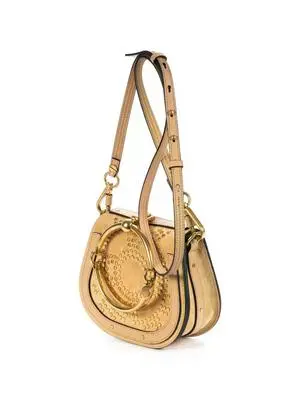 Chloé Small Nile Studded Shoulder Bag - Neutrals