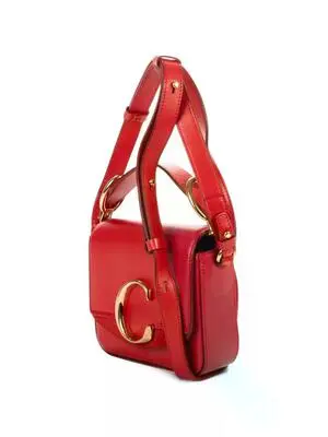 Chloé Mini C Leather Tote Bag