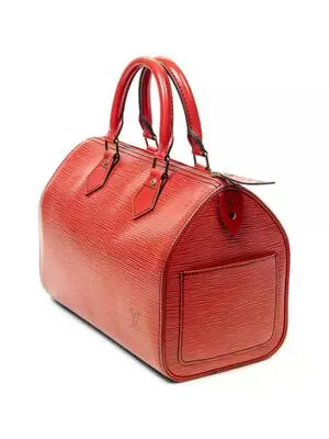 LOUIS VUITTON Speedy Epi Leather Tote Bag