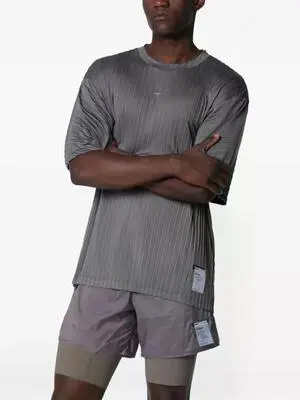 Satisfy Auralite Pleated T-shirt - Grey
