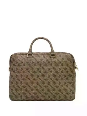 Guess Monogram-print Laptop Bag