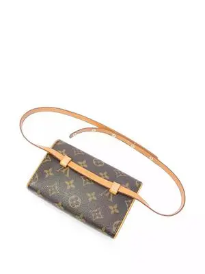 LOUIS VUITTON Florentine Monogram Belt Mini Bag - Brown