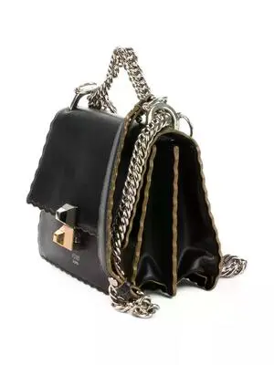 Fendi Kan I Leather Mini Bag
