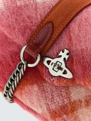 VIVIENNE WESTWOOD Anita Check Wool And Mohair Mini Shoulder Bag