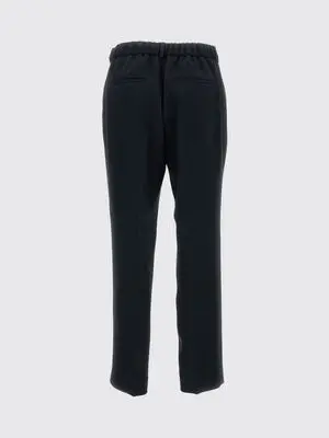 Alberto Biani Mid-rise Skinny Crêpe Trousers With Side Closure