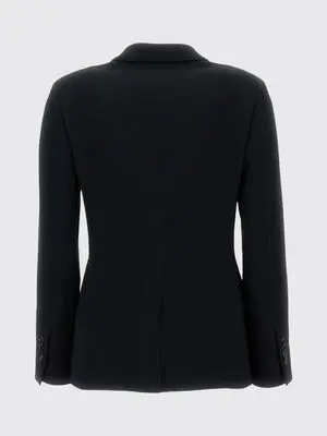 Alberto Biani Elegant Double-breasted Ceremony Blazer With Peak Lapels - Black