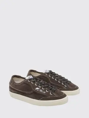 AUTRY Windscape Low-top Sneakers In Brown Suede Cow Leather