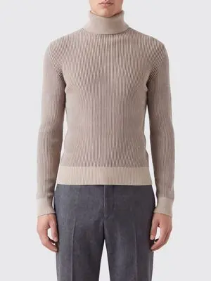 CIRCOLO 1901 Slim Fit Rib-knit Turtleneck Jumper In 100% Wool