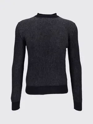 CIRCOLO 1901 Slim Fit Rib-knit Mock Neck Jumper In Pure Wool