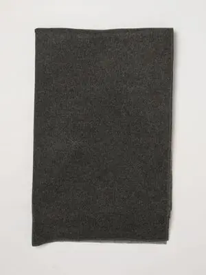 HANITA Rectangular Double-face Scarf In A Viscose Blend - Grey