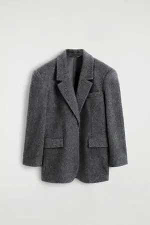 Cos Brushed-wool Blazer