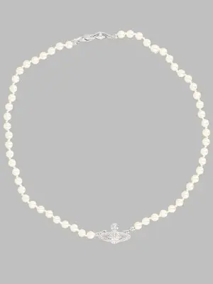 VIVIENNE WESTWOOD Collana Di Perle "mini Bas Relief