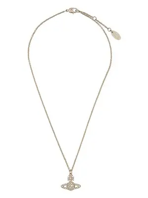 VIVIENNE WESTWOOD Collana "grace Bas Relief" Con Pendente - Gold