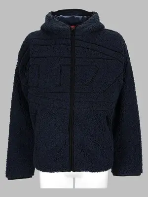 DIESEL® Giacca Teddy Con Cappuccio