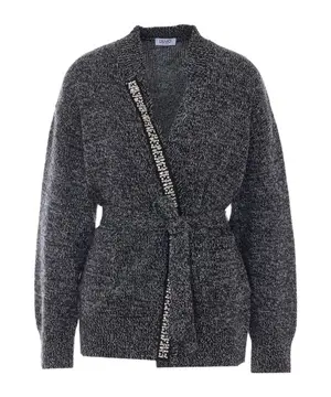 Liu Jo Embellished Belted Cardigan