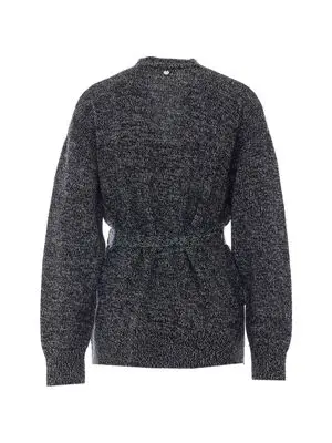 Liu Jo Embellished Belted Cardigan