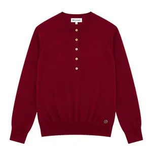 BEL CASHMERE Paula Sweater Burgundy