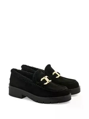 FERRAGAMO Moccasins With Gancini Ornament