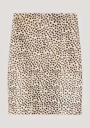 RÓHE Pony Hair Mini Skirt