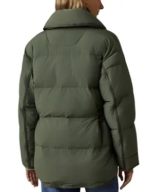 Faherty Brand Atlas Shawl Collar Puffer Jacket