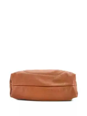 Gucci Softbit Leather Maxi Shoulder Bag - Brown