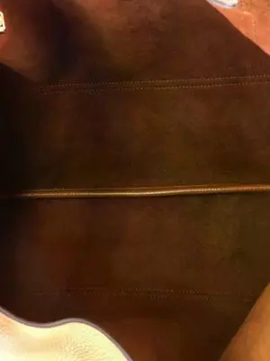Gucci Softbit Leather Maxi Shoulder Bag - Brown
