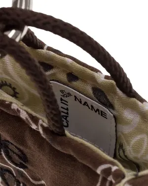 CALL IT BY YOUR NAME Brown Bag Charm