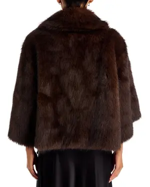 Echo Blair Novelty Faux Fur Jacket