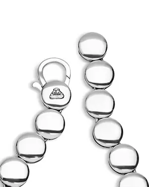 Lagos Sterling Caviar Bubbly Disc Flex Bracelet