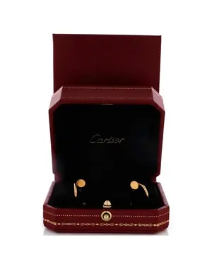 CARTIER Small Juste Un Clou Hoop Earrings 18k