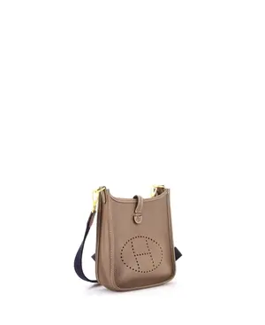 Hermès Tpm Evelyne Bag Gen Iii Clemence - Gray