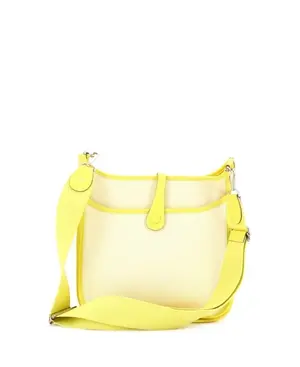 Hermès Pm Evelyne Bag Gen Iii Toile And Leather