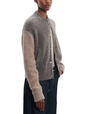 Majestic Filatures Alpaca Blend Bomber Cardigan