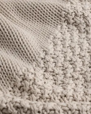 Eileen Fisher Cotton Textured Crewneck Sweater