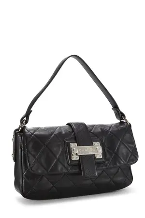 Chanel Lambskin Paris-londres Door Latch Flap Bag