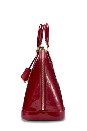 LOUIS VUITTON Pomme D'amour Monogram Vernis Alma Nm