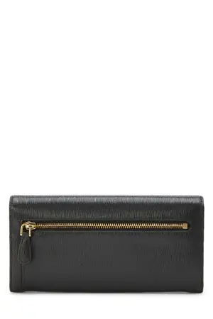 Prada Vitello Move Continental Wallet