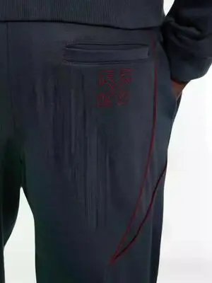 Off-White Staff Script Relaxed Slouchy Track Pants